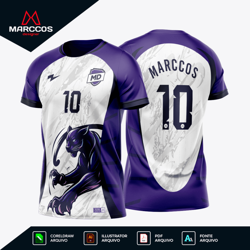 Arte Camisa Interclasse Pantera Space - 0106