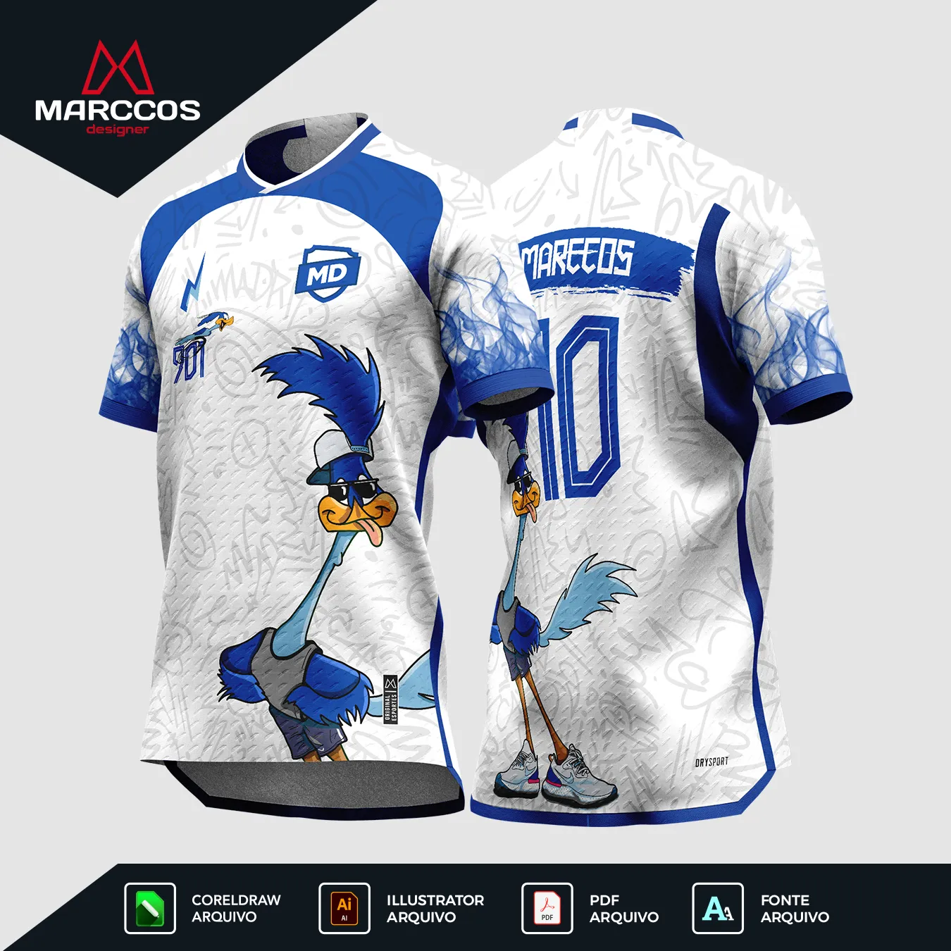 Arte Camisa Interclasse Papa-Léguas - 0185