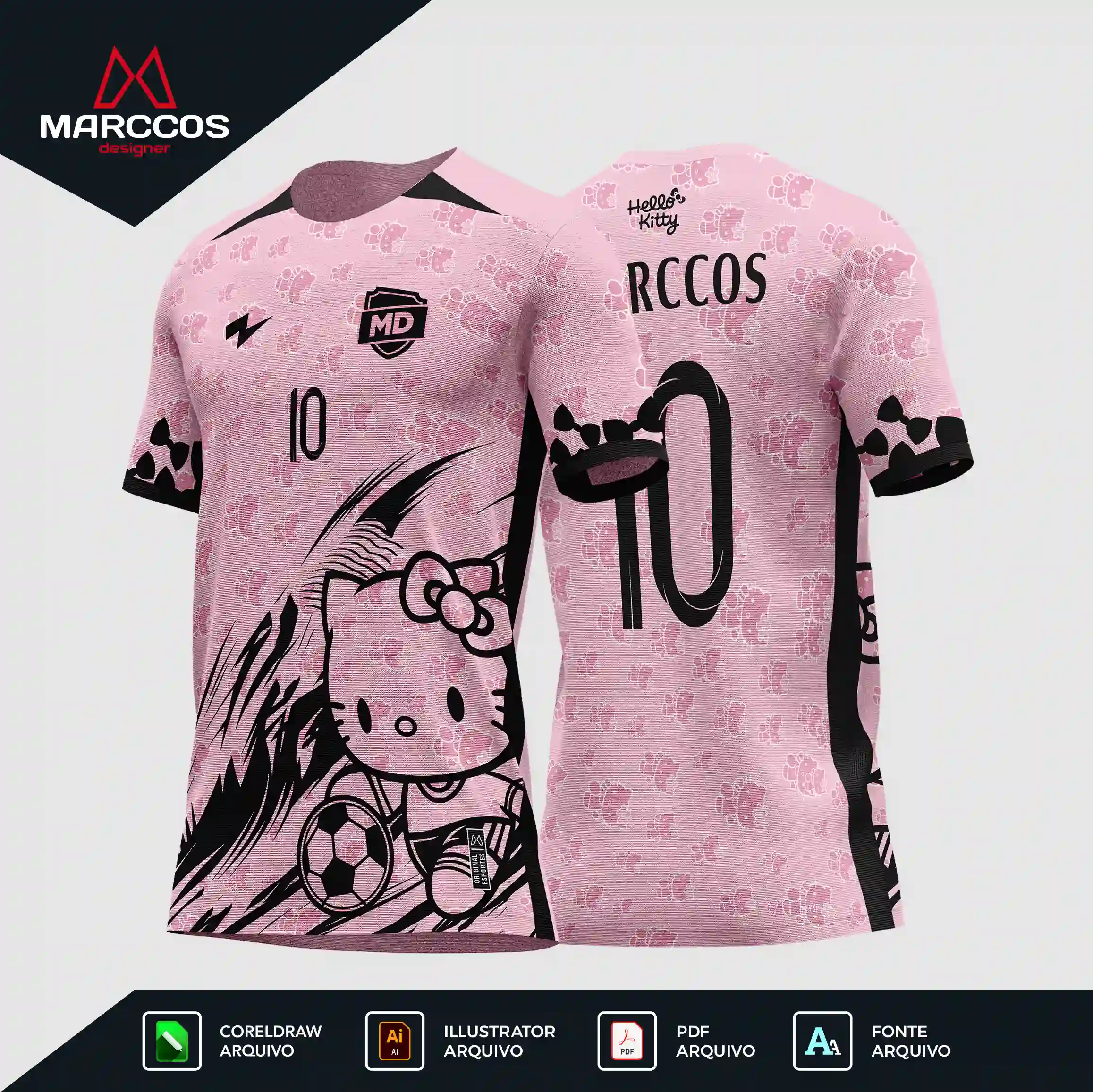 Arte Camisa Interclasse Hello Kitty -0232