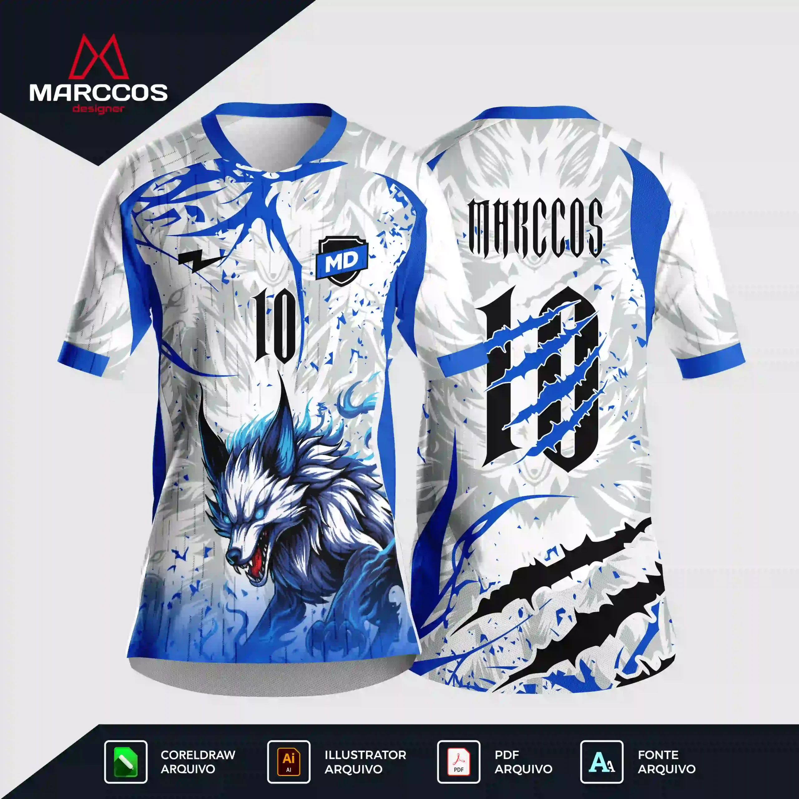 Arte Camisa Interclasse Raposa Nitrous - 0300